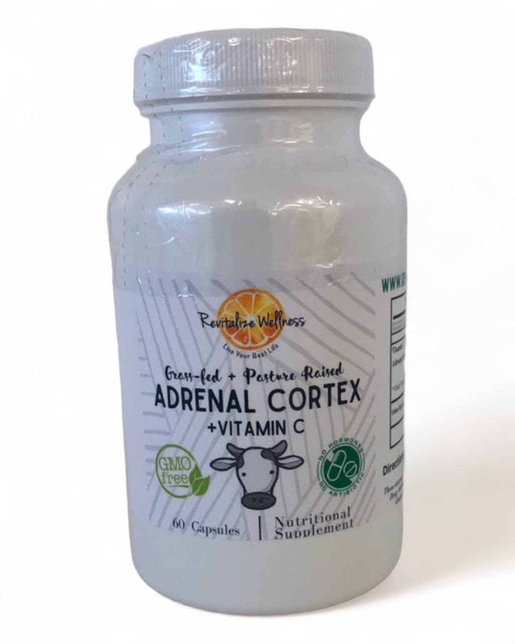Adrenal Cortex + C Capsules - 60ct – Revitalize Wellness